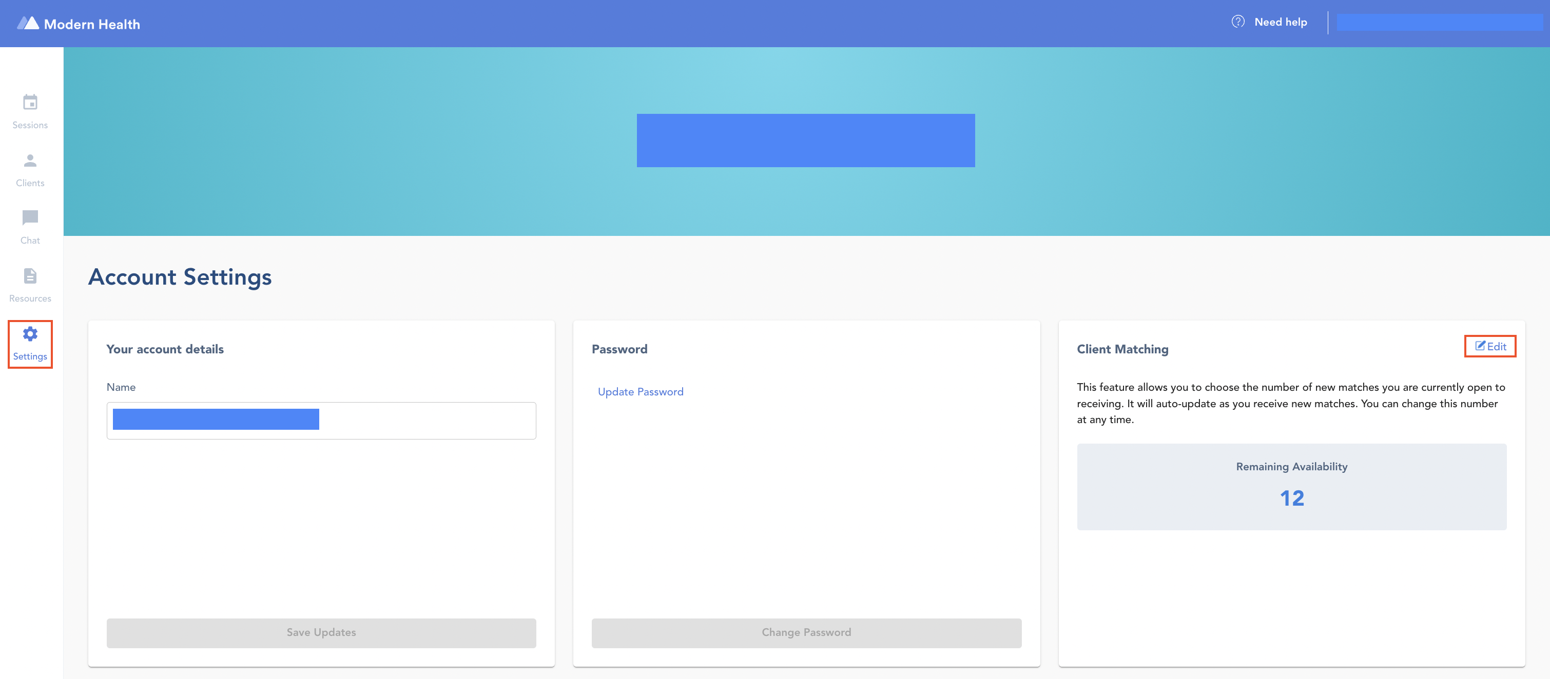 How do I indicate my new client availability? – Modern Health Providers