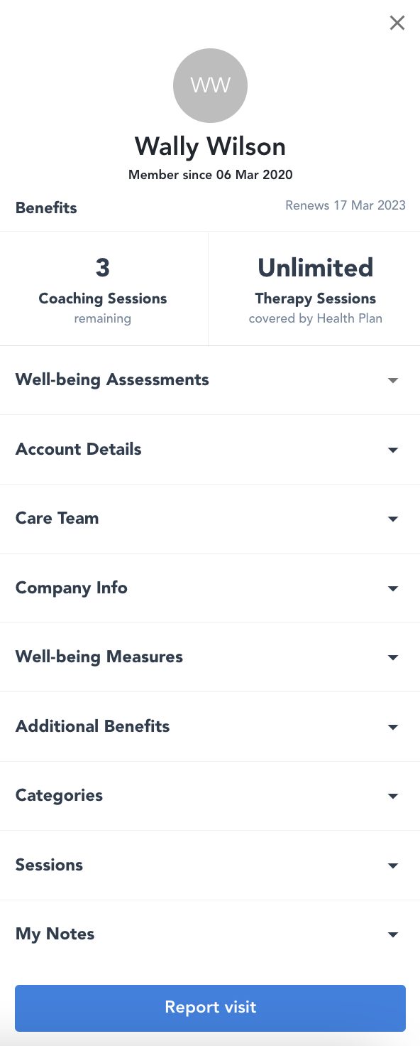 How do I view a client profile? – Modern Health Providers