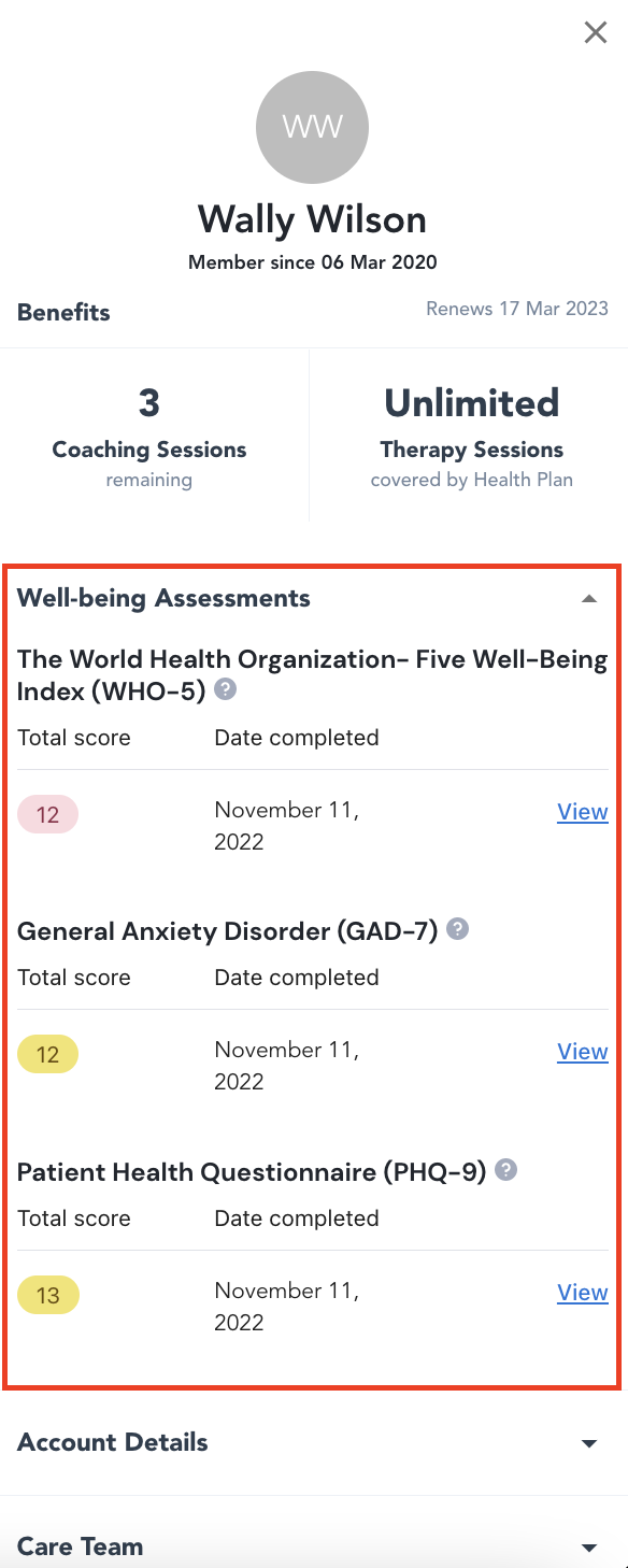 How do I view my client's well-being assessment scores? – Modern Health ...